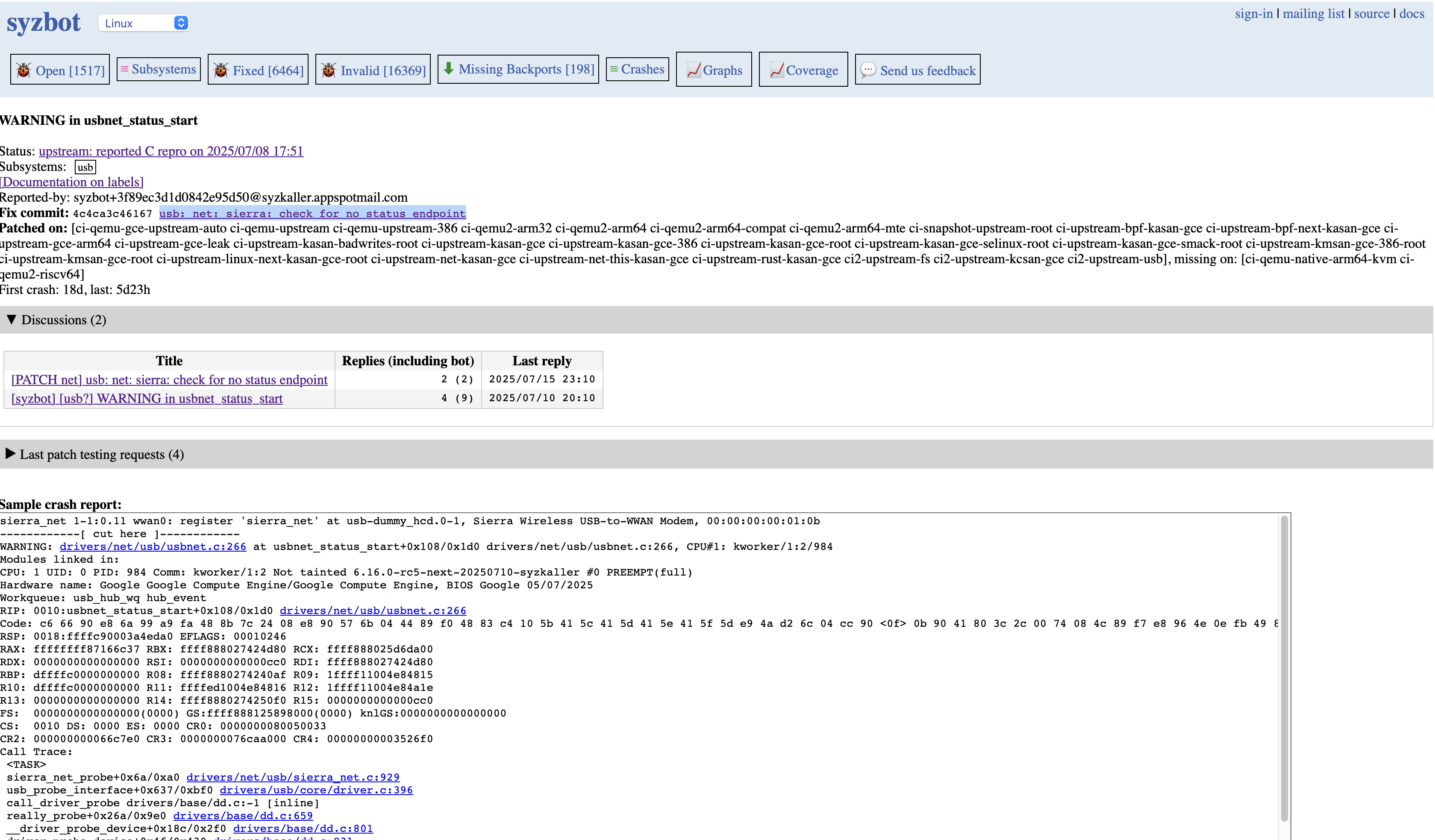 在本地复现syzbot Bugs - Yuanye Ma's Blog